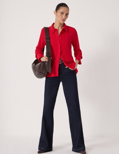 HUSH Textured Slim Fit Shirt